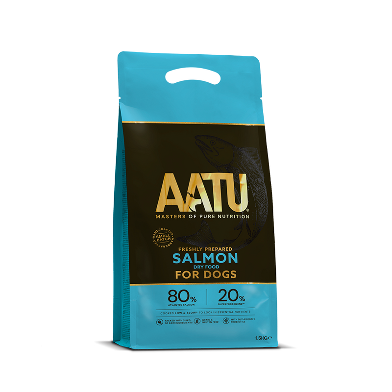 Salmon Dry Dog Food | High-Protein, Grain Free | AATU – AATU Pet Food